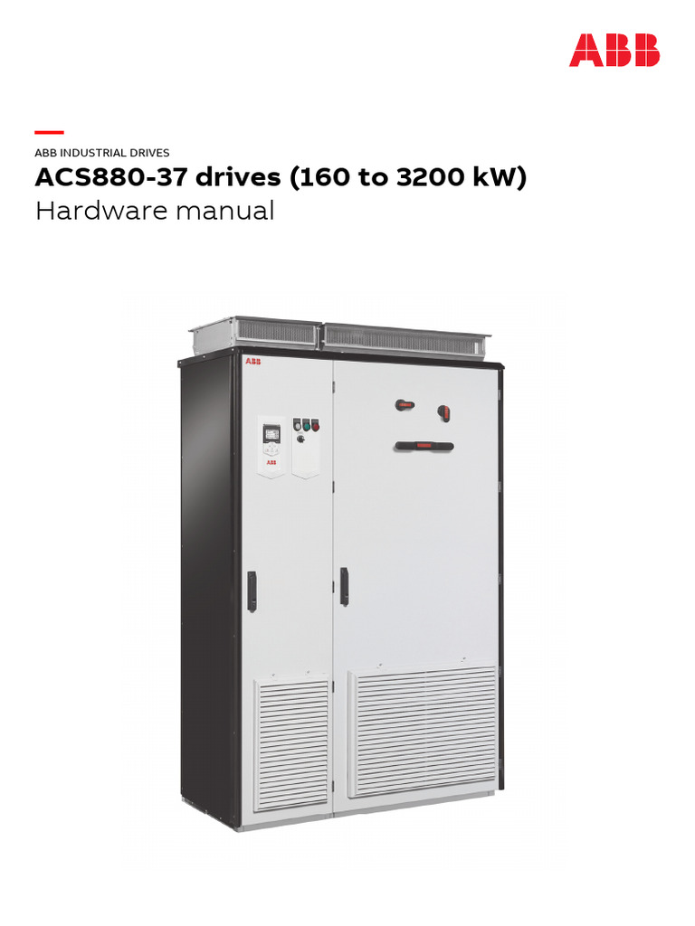 ACS880-37 Drives (160 To 3200 KW) : Hardware Manual | PDF | Home ...