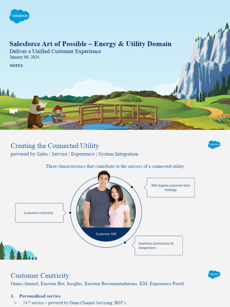 Salesforce Art of Possible E&U Domain | PDF | Sales | Business