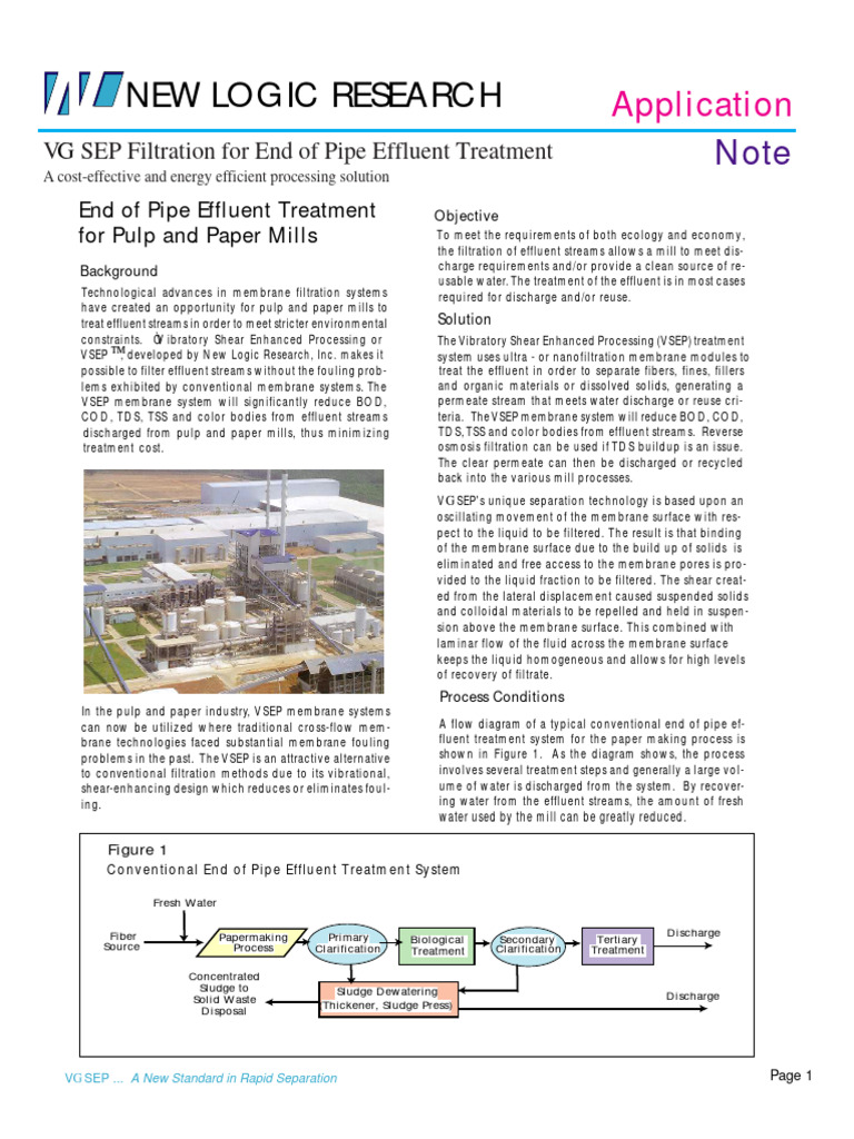End of Pipe | PDF | Membrane | Sewage Treatment
