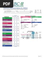 TOMAL-2: Comprehensive Memory Assessment | PDF