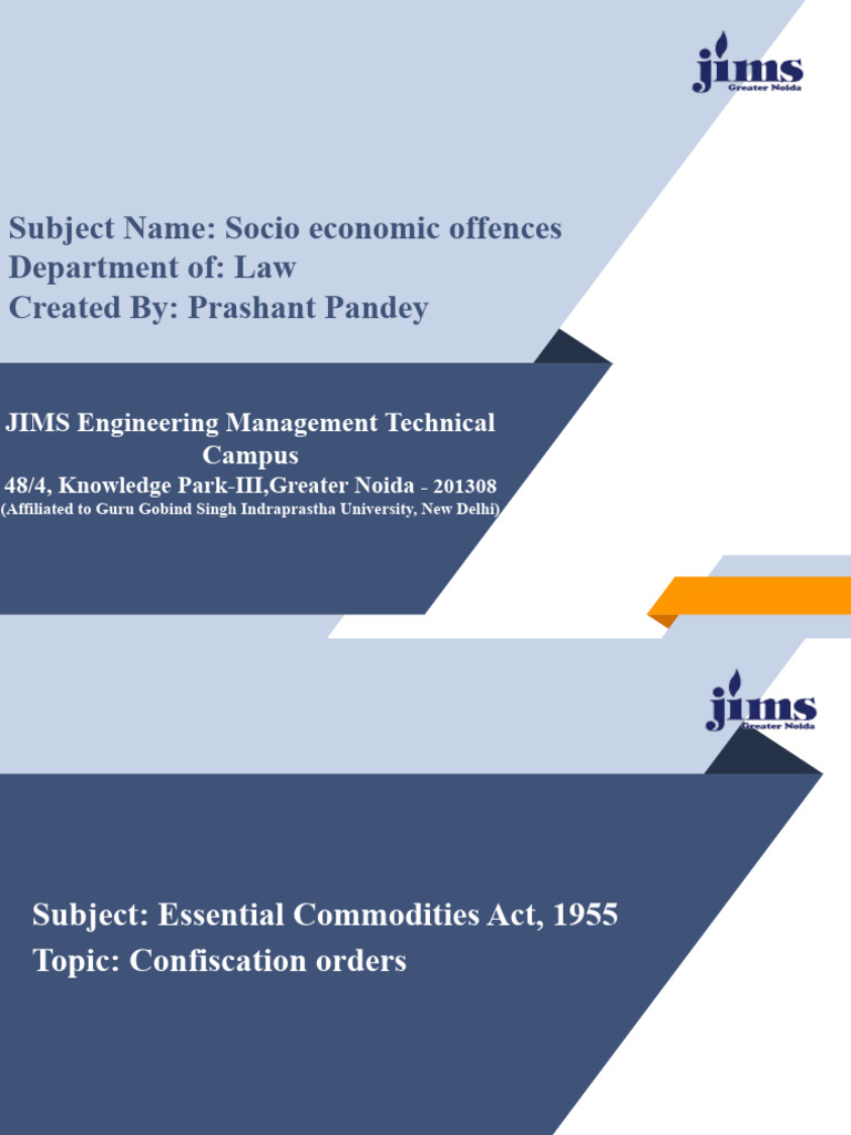 Confiscation Orders | PDF