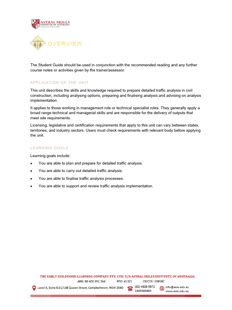 RIICWD526E Student Guide | PDF