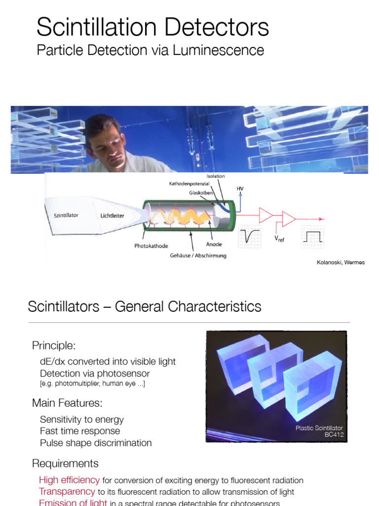 Detectors and Analysis Methods Ss 18 Notes 04 | PDF