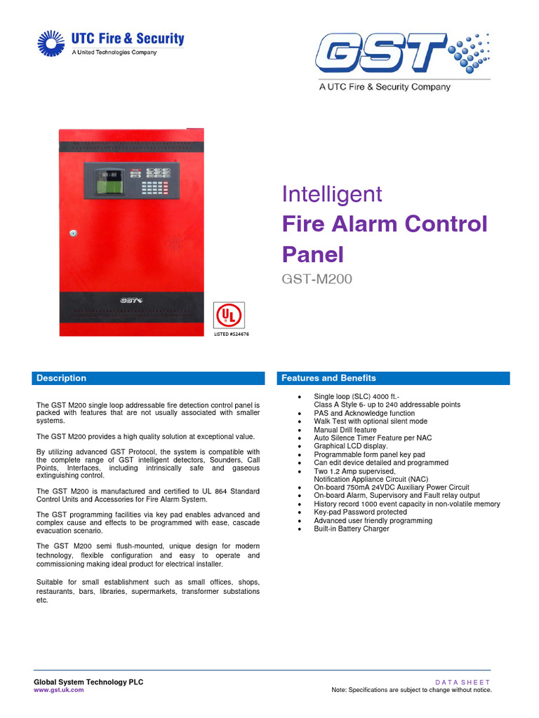 GST M200 | PDF | Electrical Engineering | Manufactured Goods