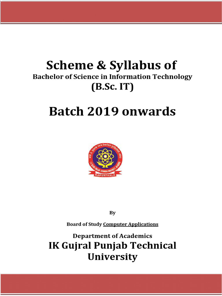 BScIT-1st-to-6th-1 | PDF