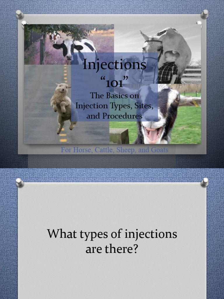 Injection Procedures | PDF