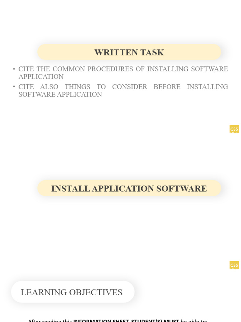 Software Installation Procedures Guide | PDF | Installation (Computer ...