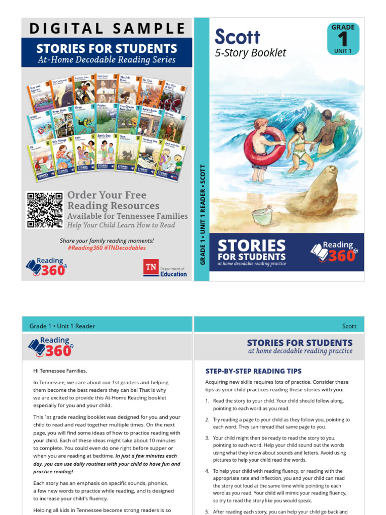 Reading 360 Decodables Digital Sample Version | PDF | Language Arts ...