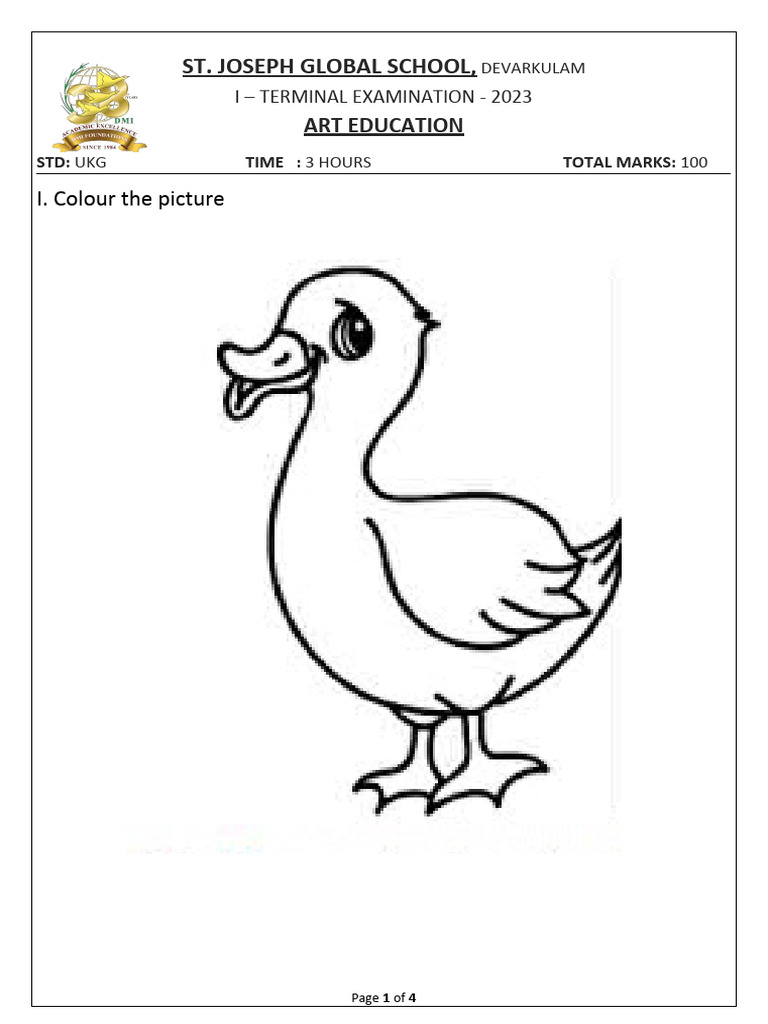 Ukg Art Education | PDF