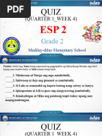 Kindergarten q2 Week3 Worksheets | PDF