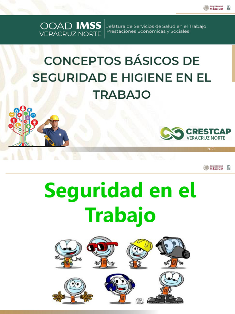 Conceptos Básicos de Seguridad e Higiene 2021 | PDF