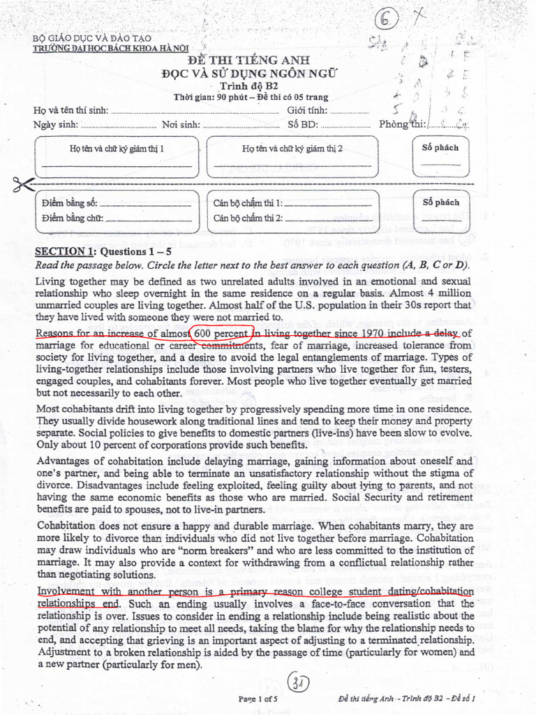 B2 Test OCR | PDF | Egg As Food | Hair Loss