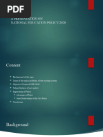 NEP 2020: Curriculum and Structure Overview | PDF | Pedagogy | Curriculum