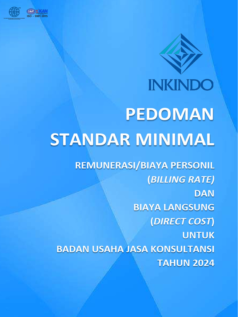Billing Rate INKINDO 2024 | PDF
