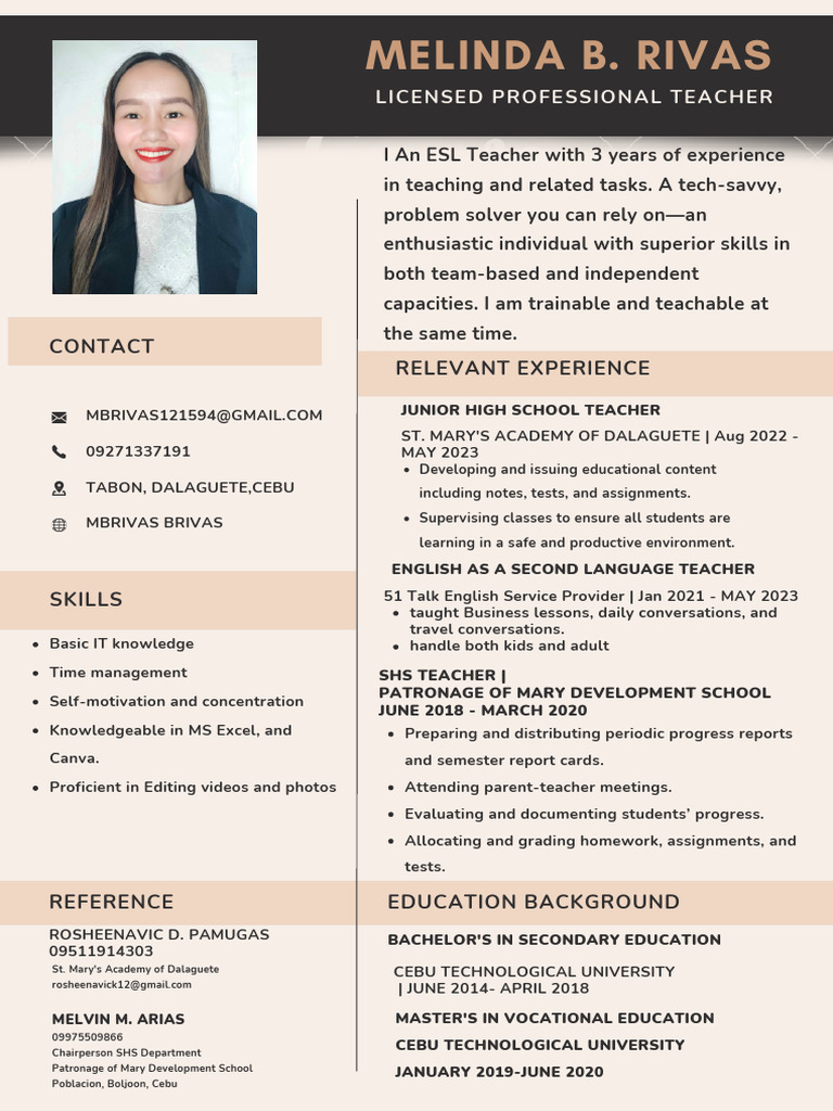 Melinda Virtual Staff Resume | PDF