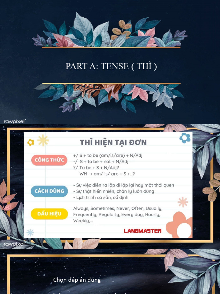 Thì Tense | PDF