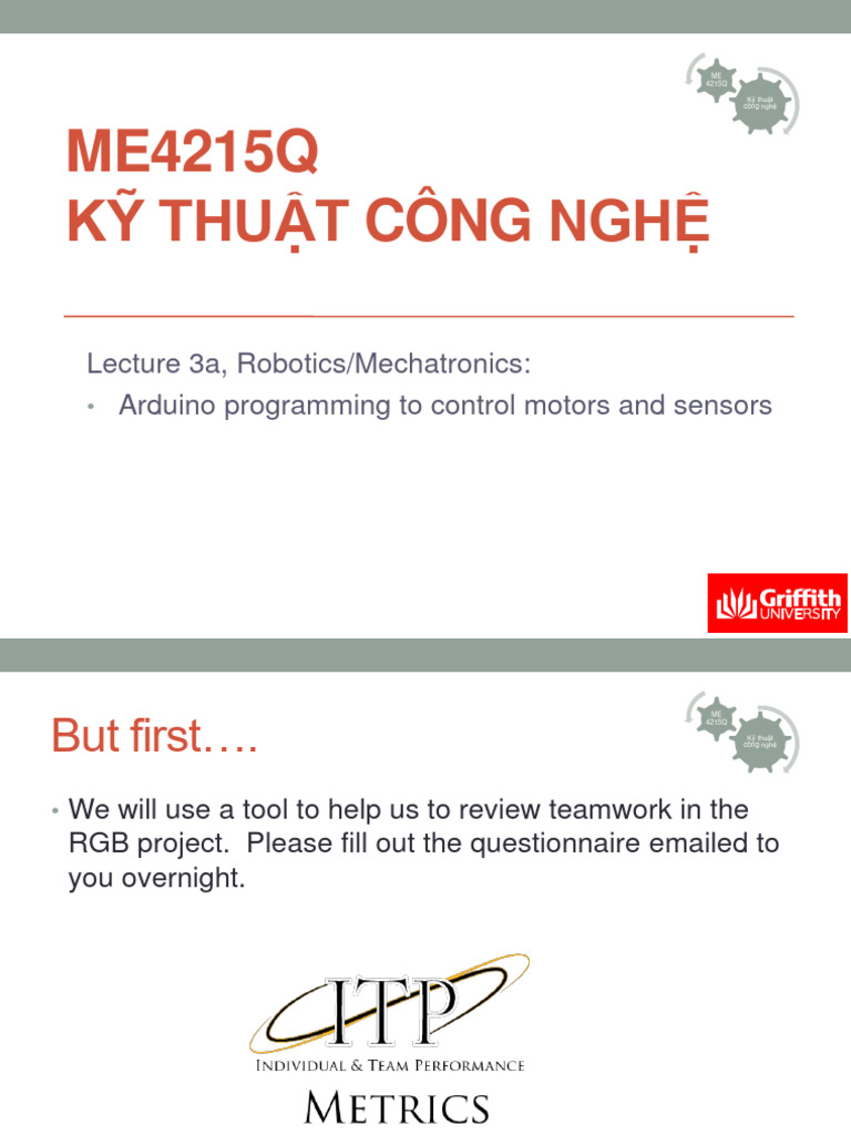 Lecture 3a Mechatronics Arduino Pdf Integer Computer Science