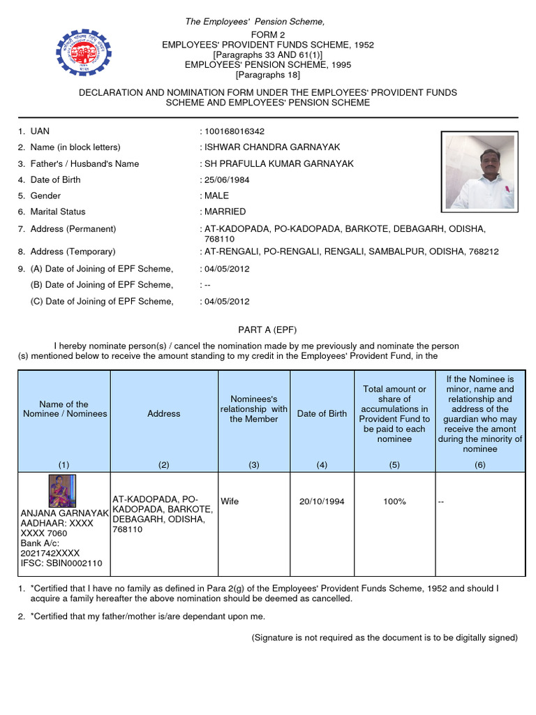 ISHWAR | PDF | Factor Income Distribution | Retirement