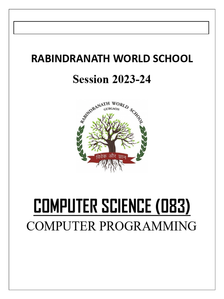 Computer Programming | PDF | Computer Program | Programming