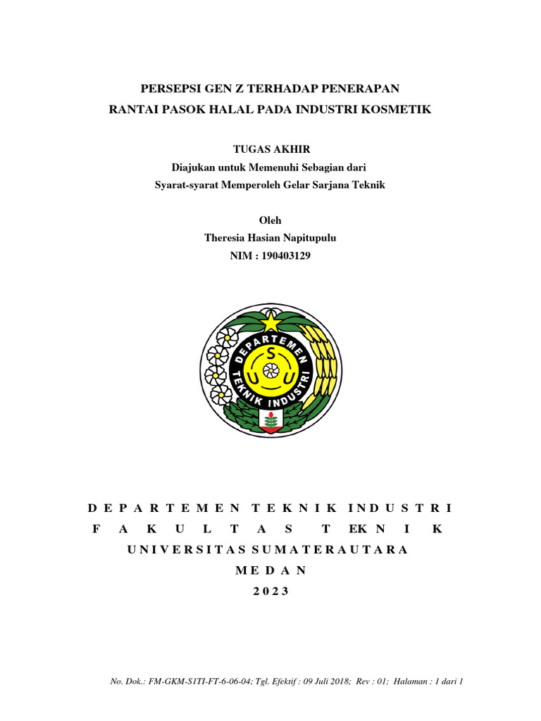 Judul Skirpsi 2 | PDF