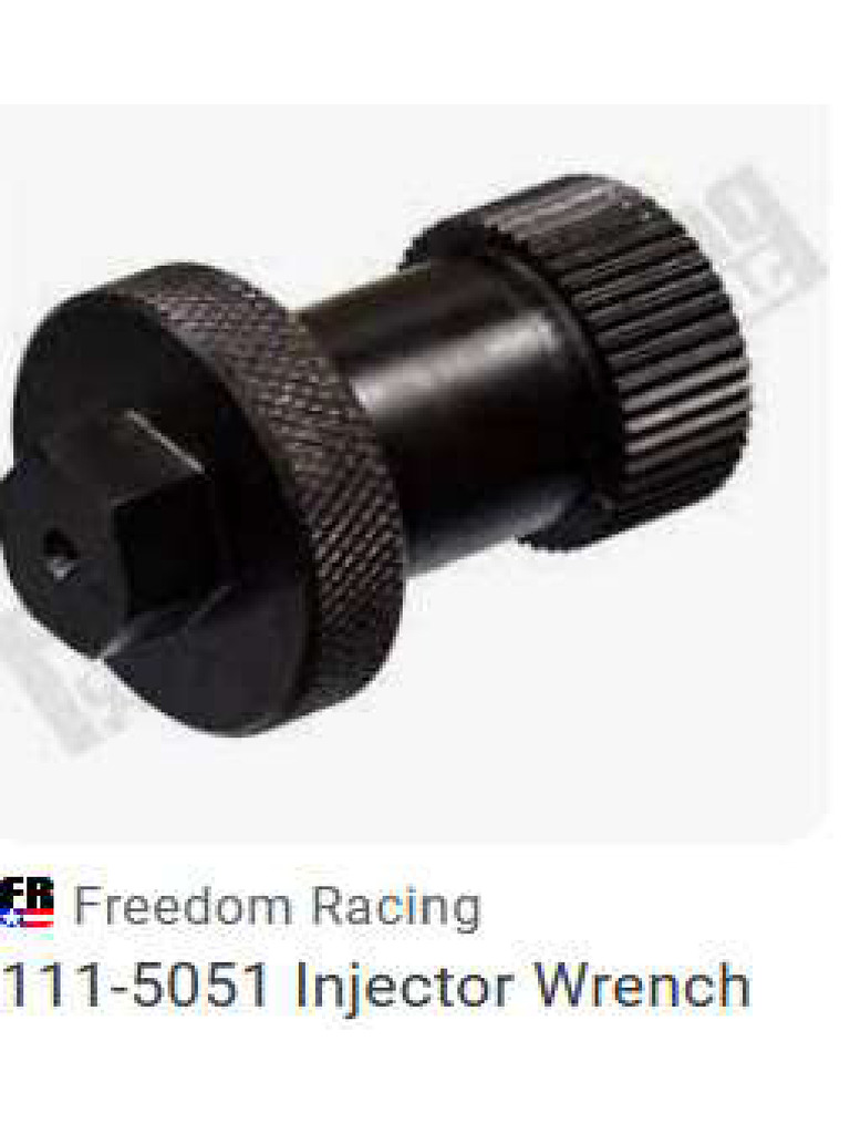 Injector Wrench | PDF