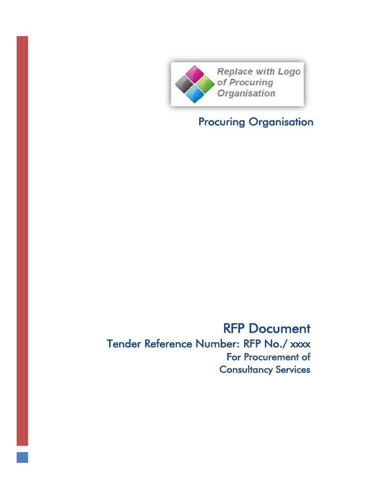 MTD Consultancy Services - RFP Document Word File | PDF | Request For ...