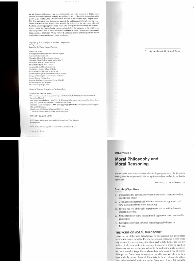 Wolff 2021 Week 1 Optional | PDF