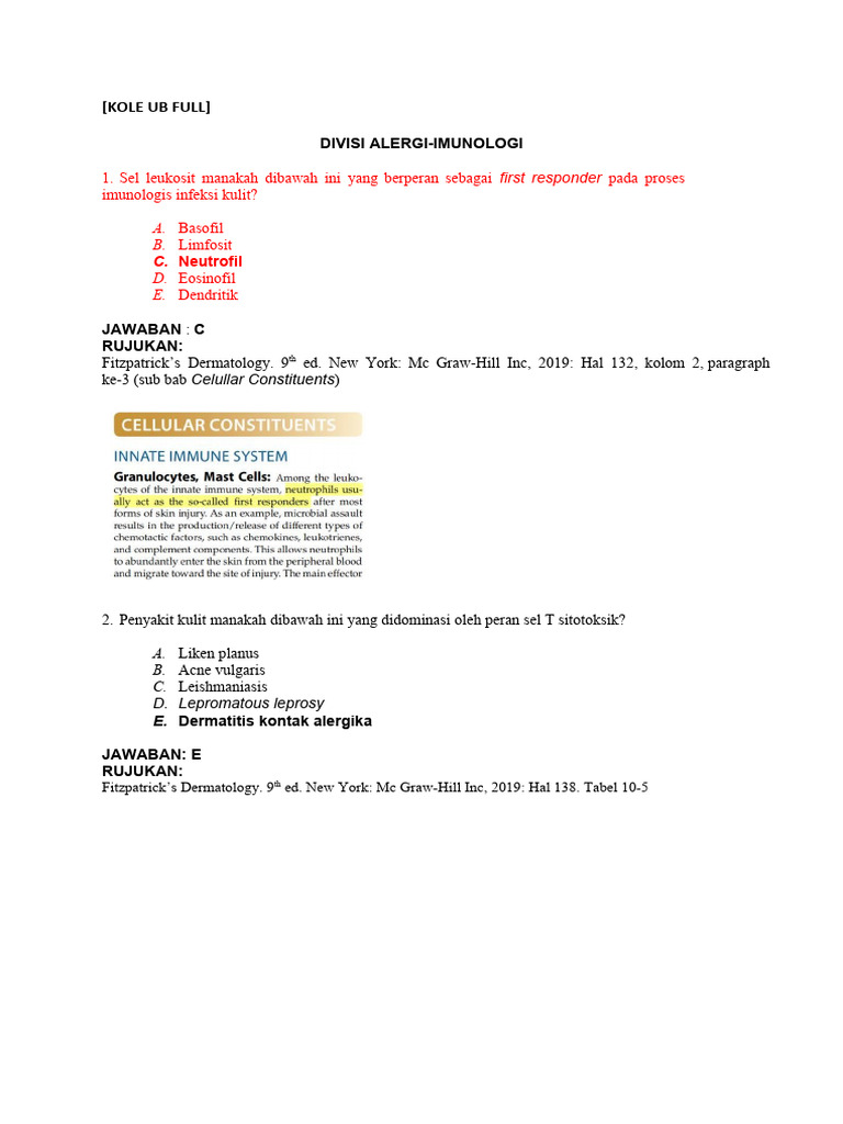 Diagnosa dan Terapi Penyakit Kulit dan IMS | PDF | Sains & Matematika