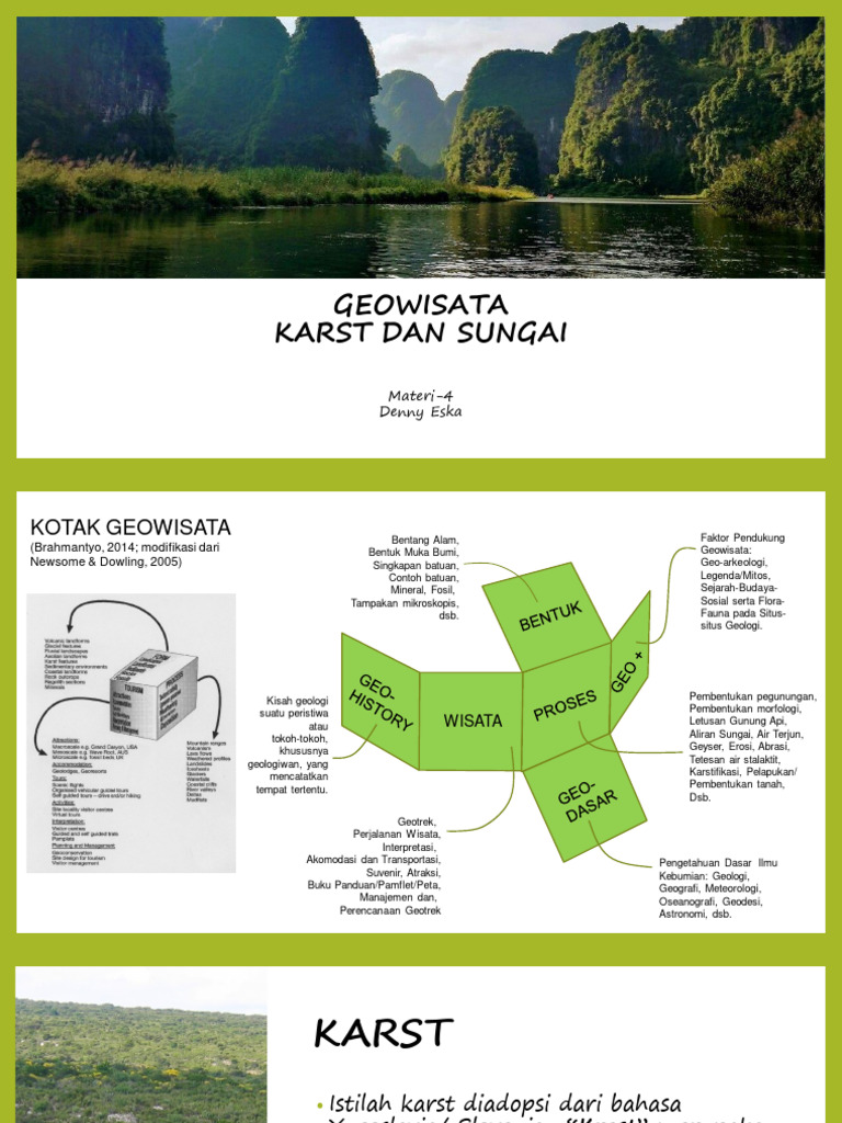 Geowisata Karst dan Sungai: Panduan Lengkap | PDF