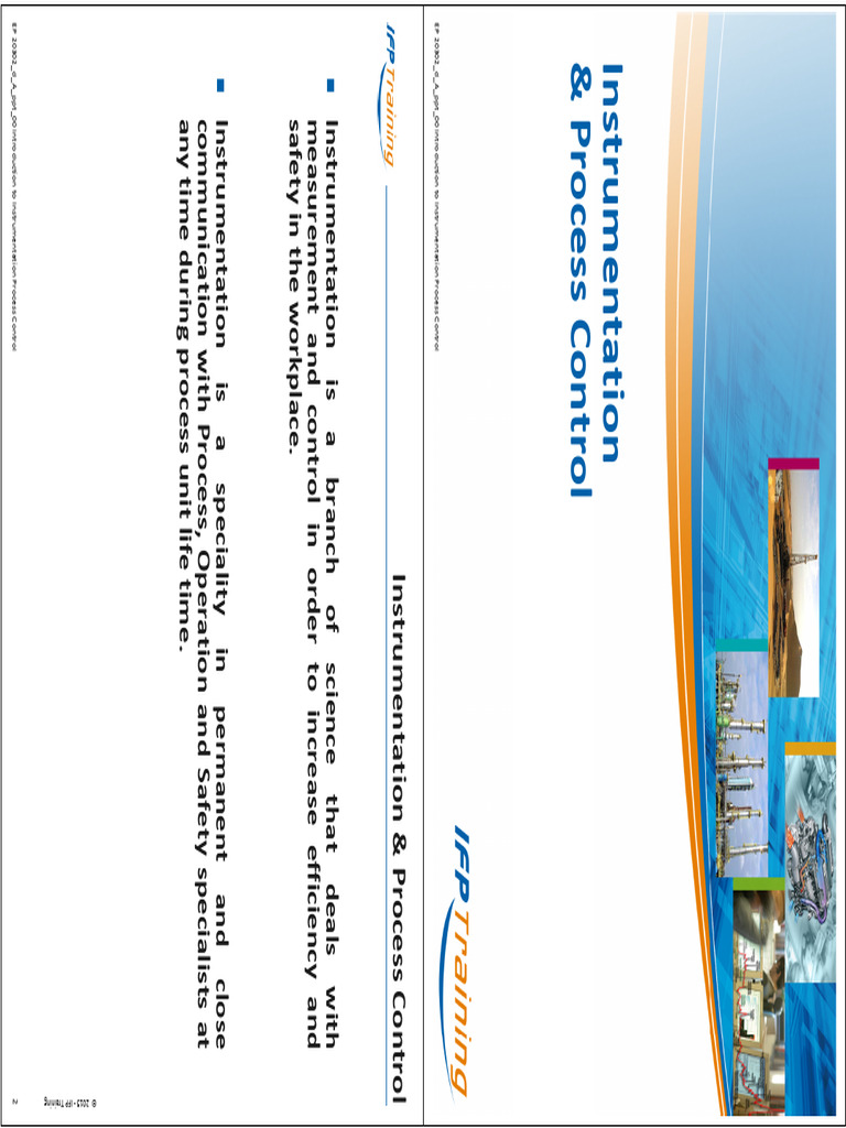 1 20302 d a Ppt 00 Introduction to Instrumentation Process Control 38s [Lecture Seule] | PDF ...