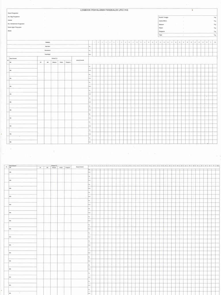 Logbook 2024 | PDF