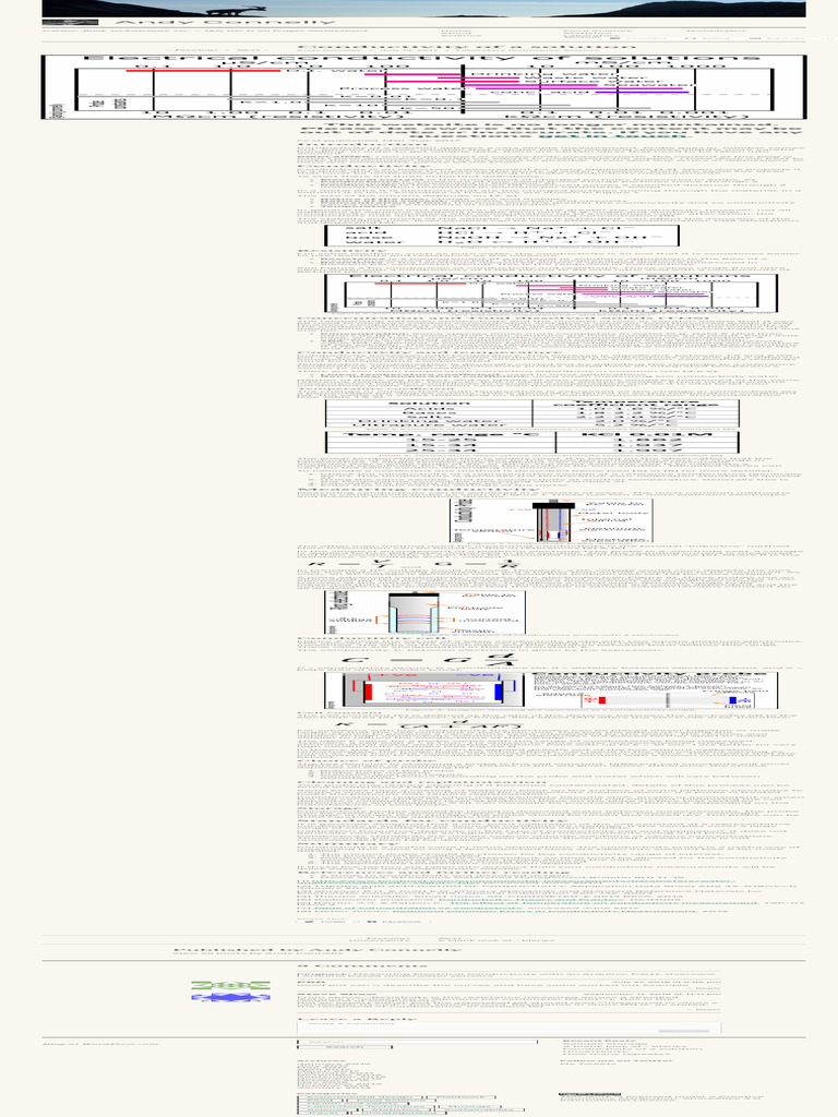 Conductivity of A Solution - Andy Connelly | PDF | Electrical ...