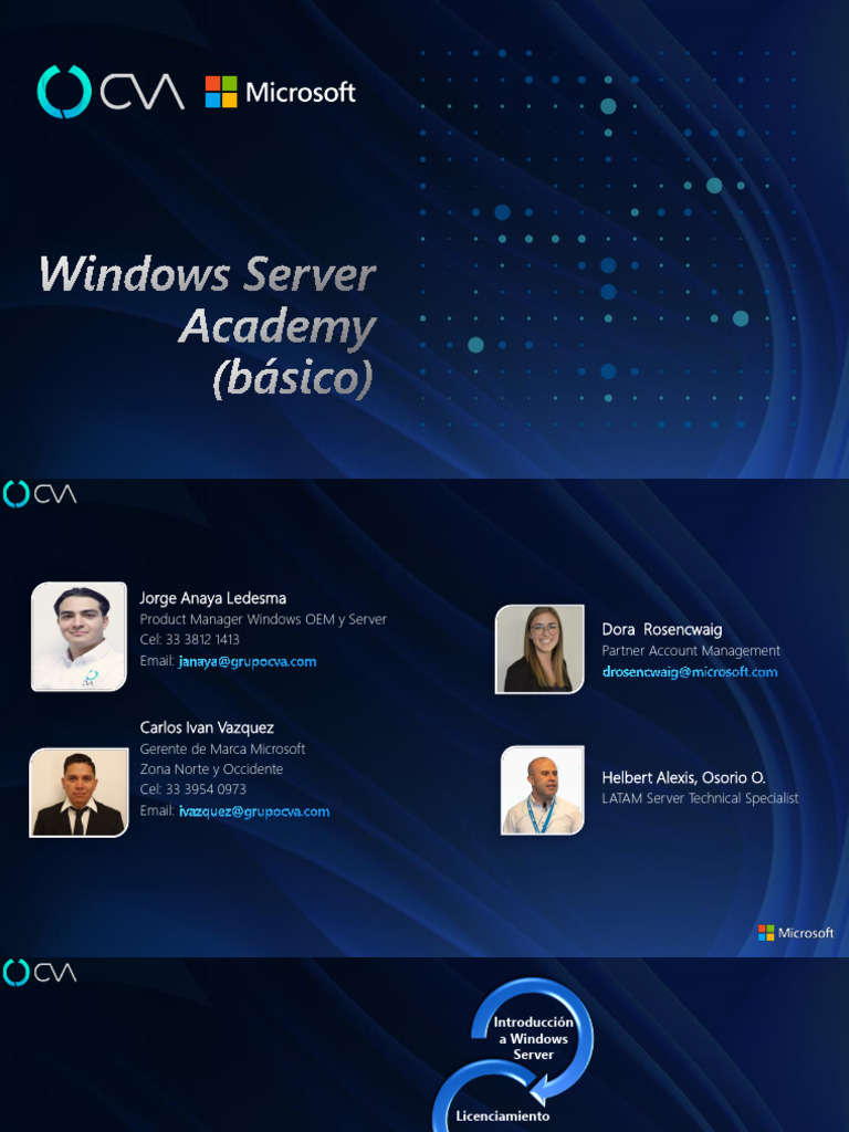 Windows Server Academy Sesión 2 Descargar Gratis Pdf Microsoft Windows Servidor