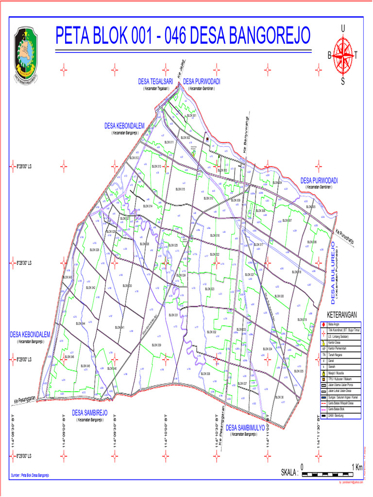 Peta Blok 2022 | PDF