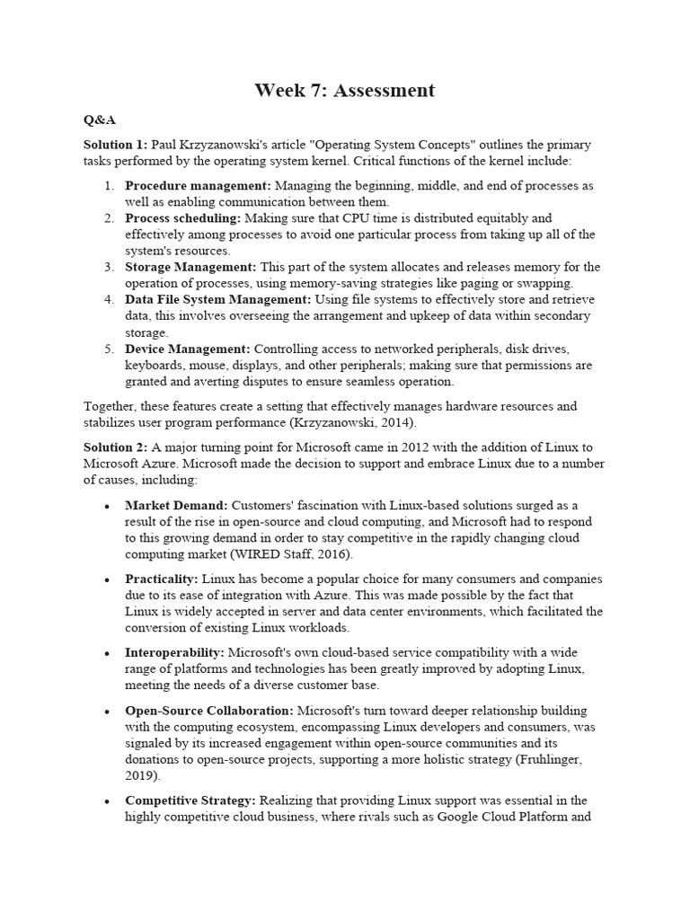 Week 7 | PDF | Cloud Computing | Process (Computing)