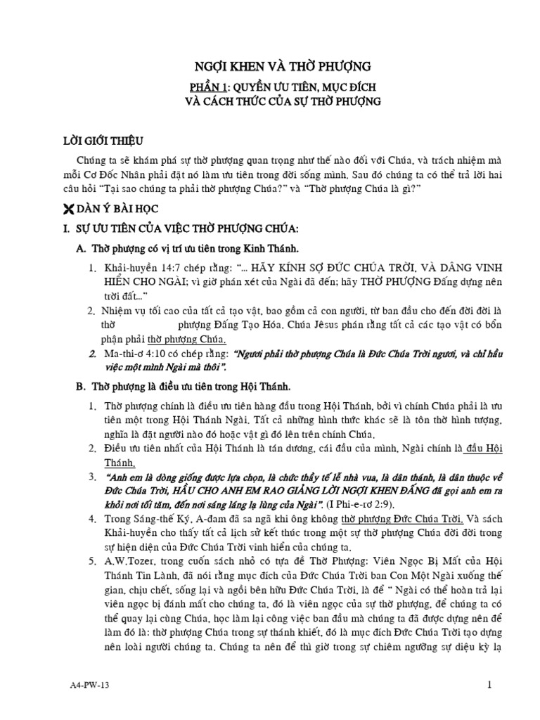 A4 - Ngoi Khen Va Tho Phuong 1-5 | PDF