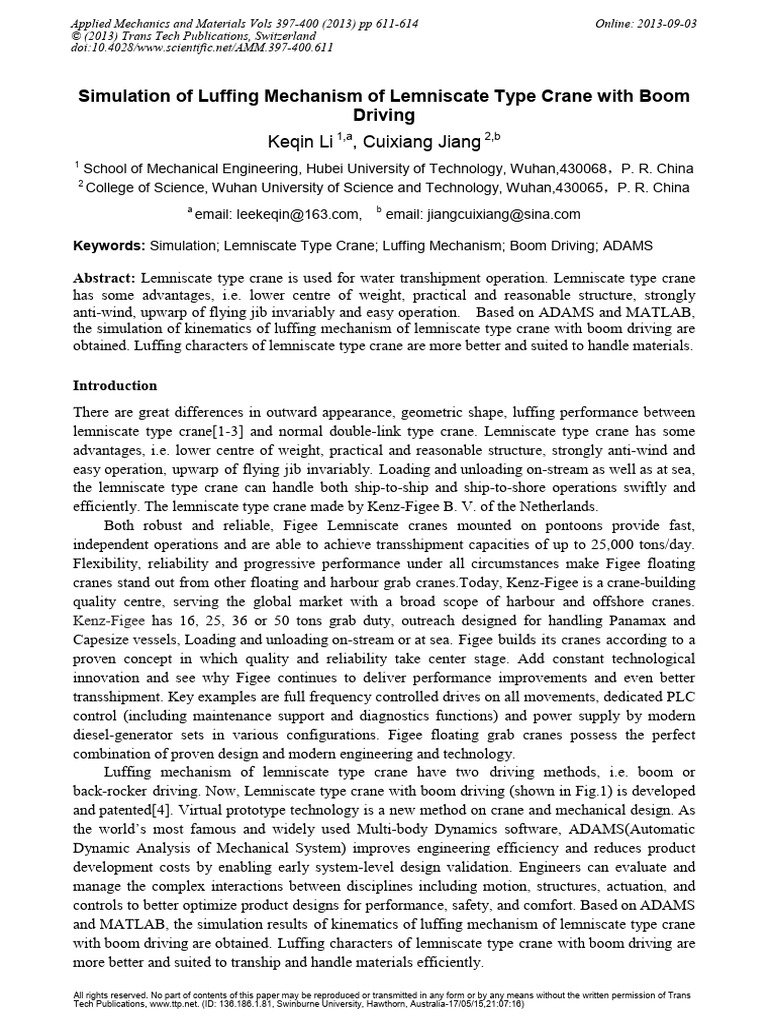 amm 397-400 611 | PDF | Crane (Machine) | Engineering