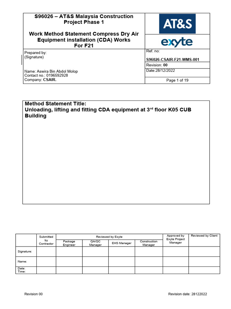 CDA Lifting and Positioning v2 | PDF