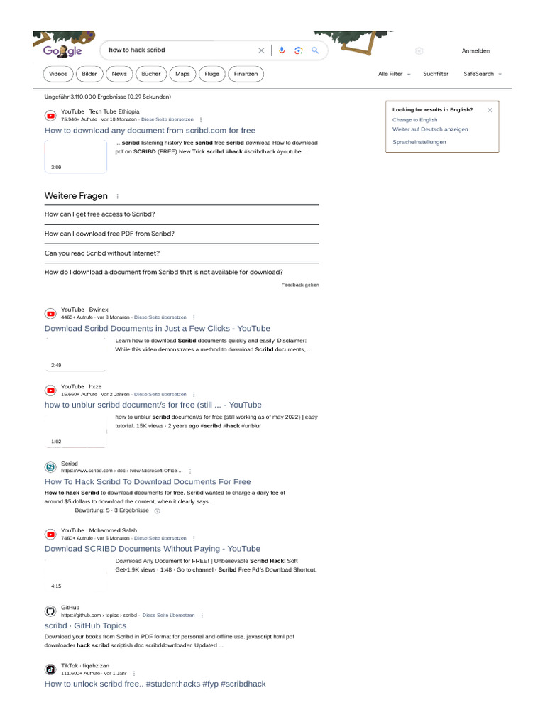 How To Hack Scribd - Google Suche | PDF | Scribd | Multimedia