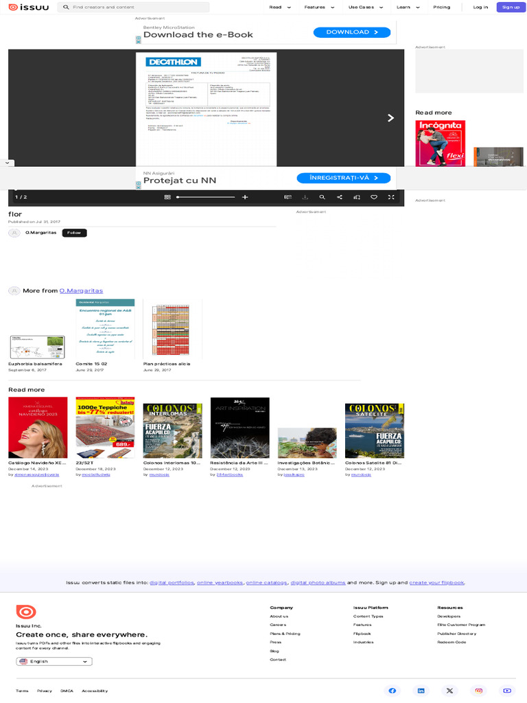 Flor by O.Margaritas - Issuu | PDF | Computing | Electronic Publishing