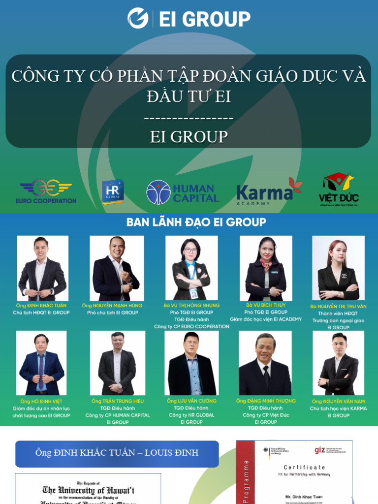 Ei Group-cẩm Nang 2022 | PDF