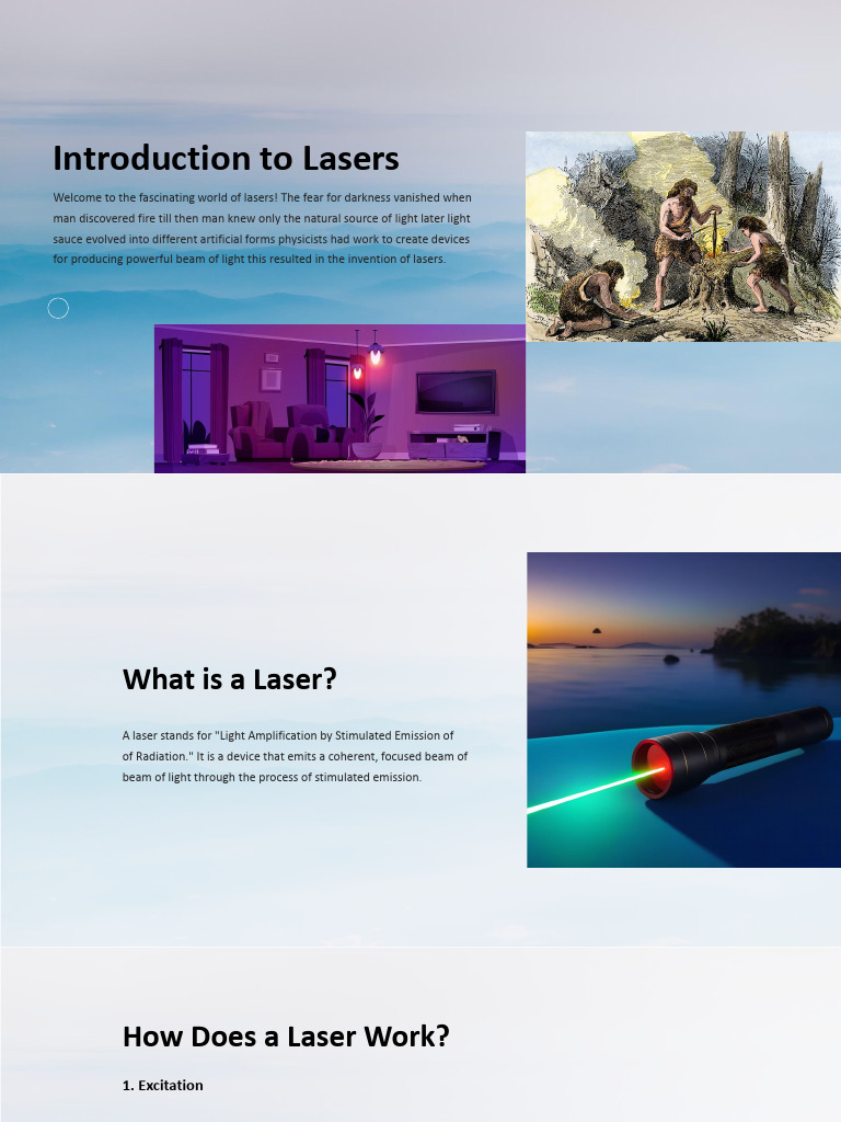 Introduction To Lasers Poster 2 | PDF | Laser | Laser Diode