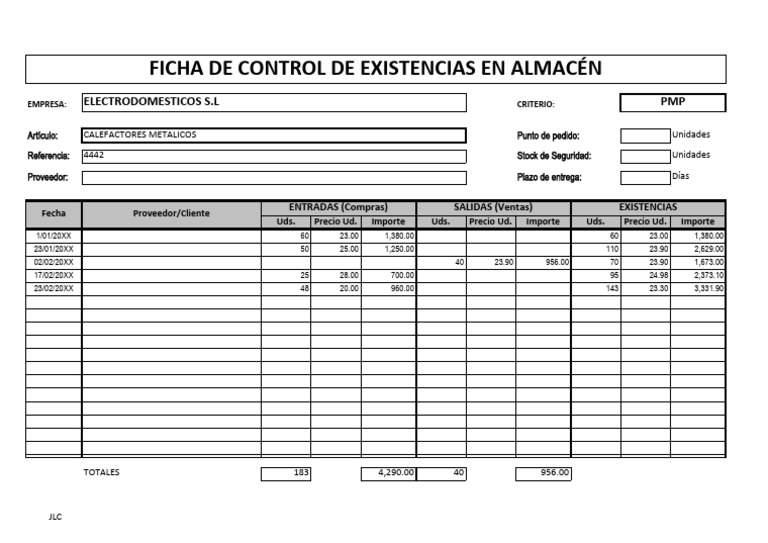Impreso Ficha de Almacen2 - PMP | PDF Impreso Ficha de Almacen2 - PMP | PDF