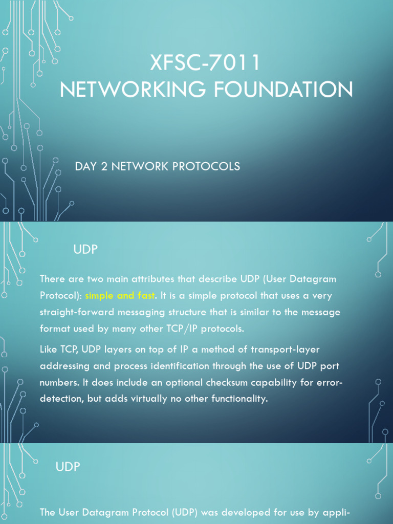 Week 2 | PDF | Domain Name System | Transmission Control Protocol
