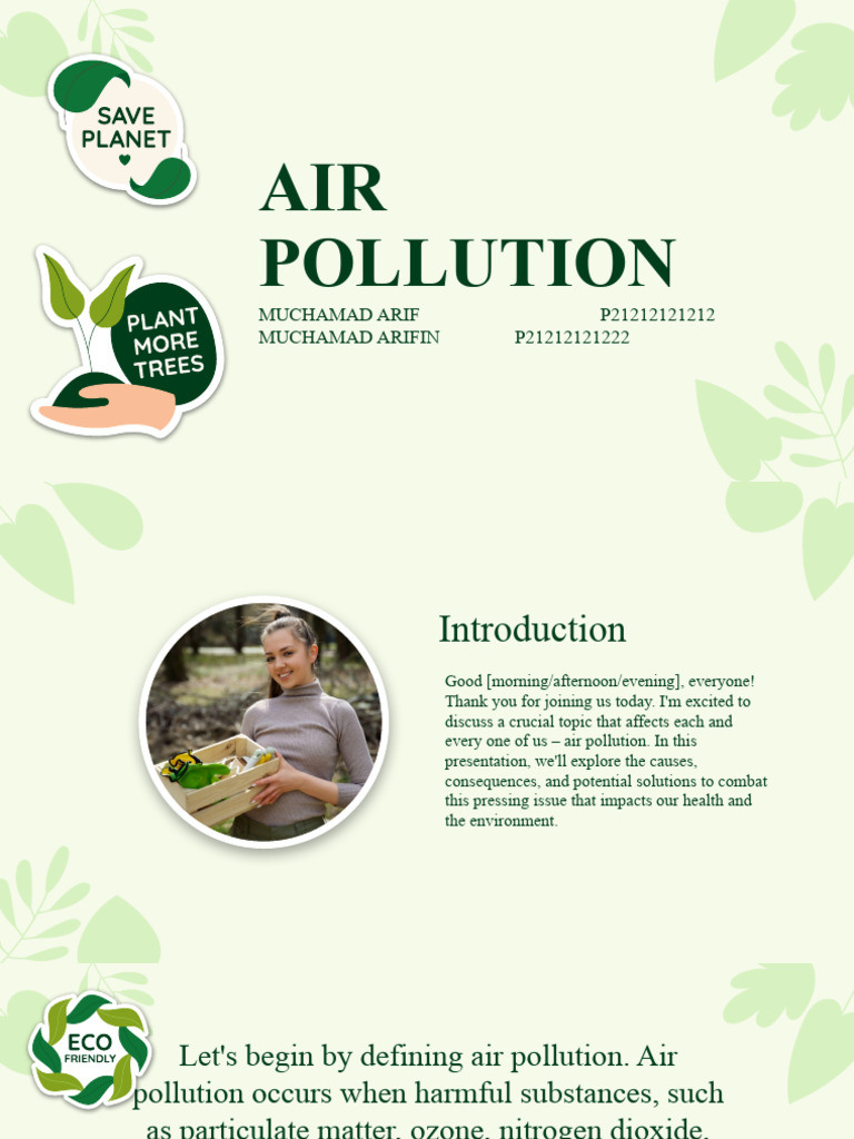 Example Air Pollution | PDF | Air Pollution | Pollution