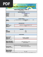 OFBS Enrolment Form - NGA-GOCC-GFI Template | PDF | Applications Of ...