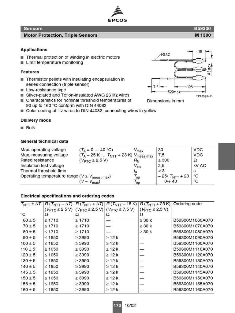 PTC Sensor | PDF | Building Engineering | Metrology