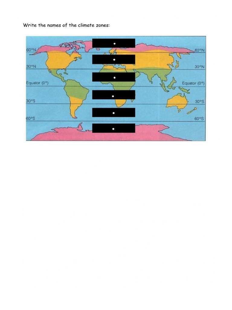 Climate Worksheet | PDF