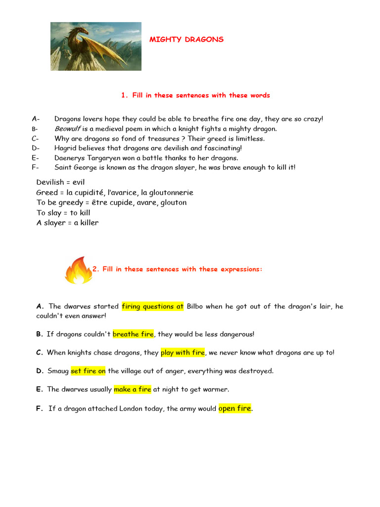 Mighty Dragons - Voc | PDF