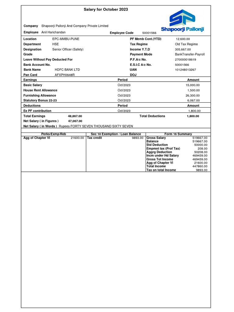 Form 1 | Download Free PDF | Salary | Business